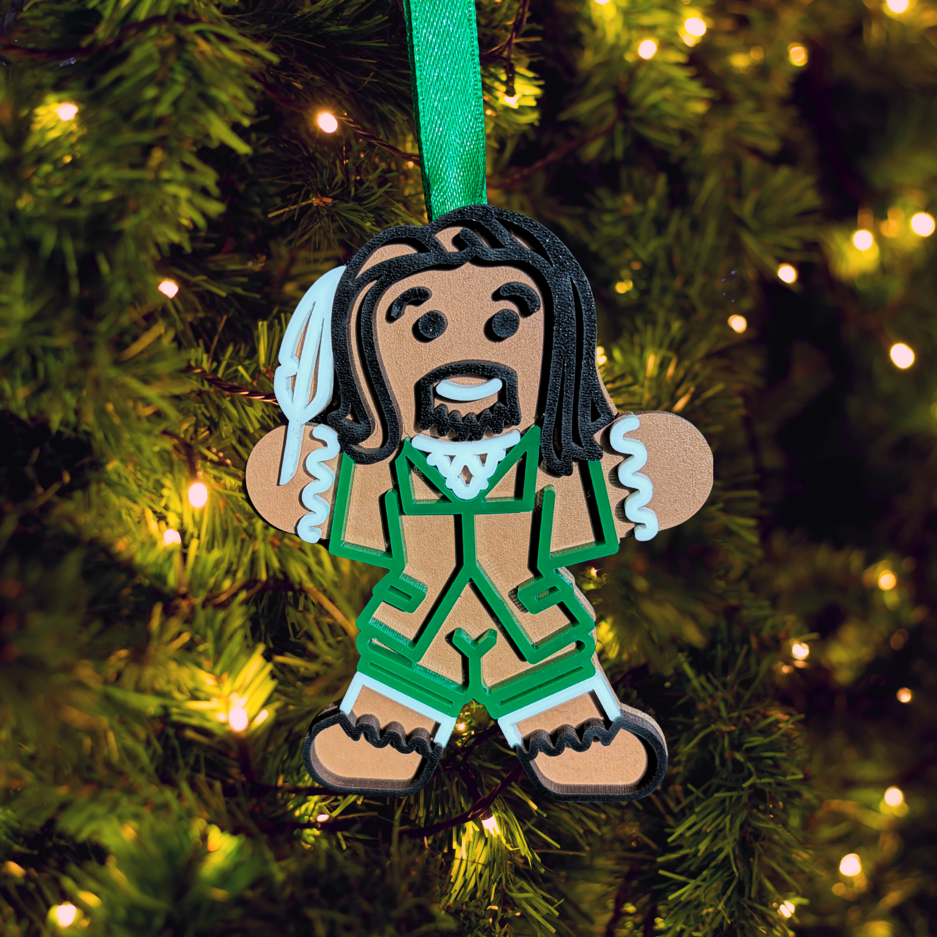 Gingerbread Founding Father Ornament (2025 Collection) – Broadway Up Close